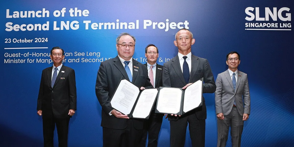 Mitsui OSK Lines and Singapore LNG confirm charter contract for FSRU ...