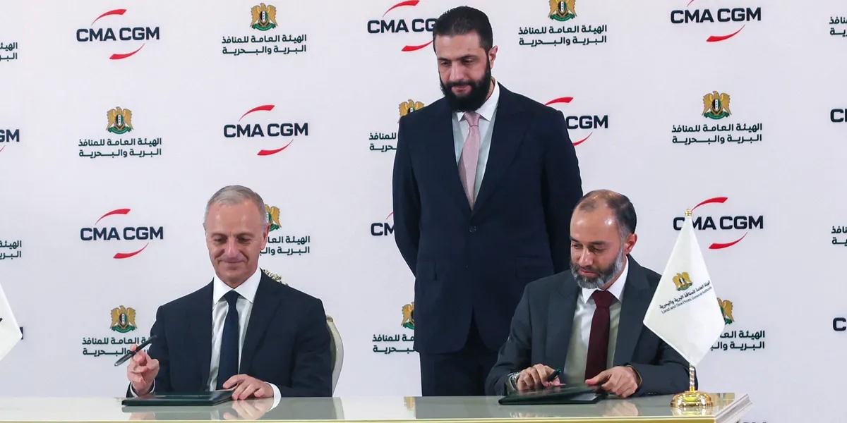 CMA CGM signs 30-year deal to invest $260m in Syrian port of Latakia