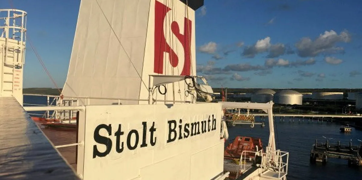 Stolt Tankers biofuel trial shows up to 90% emissions cut