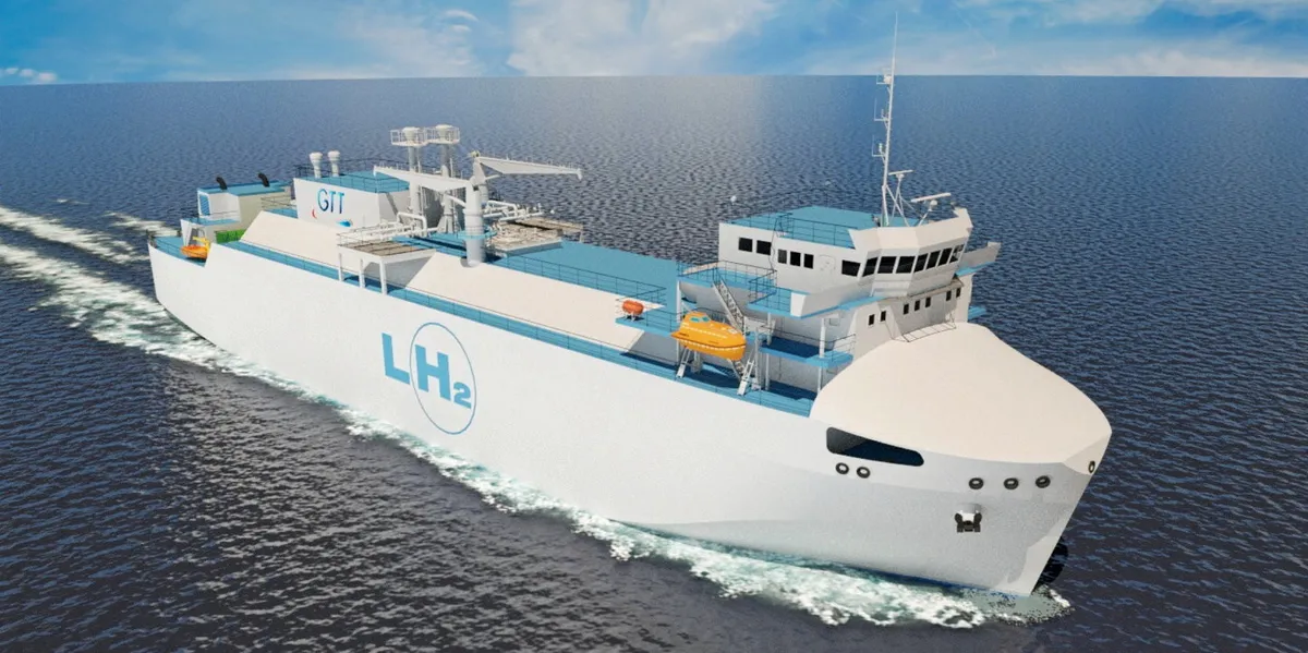 GTT inches forward on liquid hydrogen tank for next generation carrier