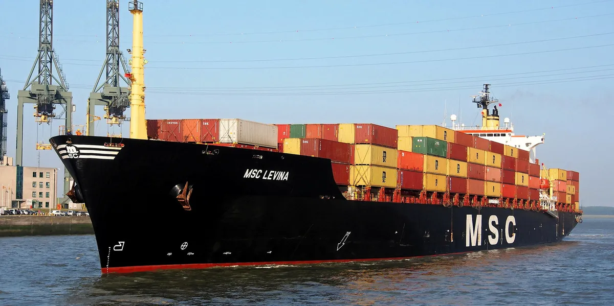 MSC is largest owner of vintage container ship tonnage