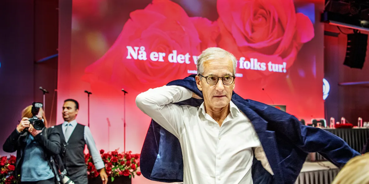 Nå skal Støre få et slagord han har mer tro på | DN